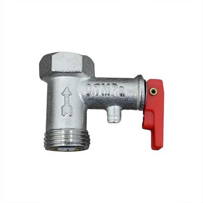 China Stable Performance Water Heater Pressure Relief Valve 0.5-1.0 MPa Range with 100,000+ Cycle Lifespan for sale