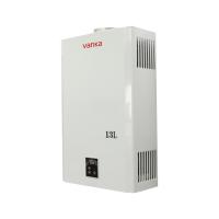 China Vanka 13L LPG Chimney Gas Water Heater CE Certified Forced Exhaust Touchscreen for sale