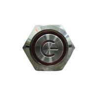 China Stainless Steel Momentary Push Button Switch 20A/250VAC with IP68 Waterproof Rating and Multiple LED Options for sale