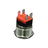 China Stainless Steel Momentary Push Button Switch 20A/250VAC with IP68 Waterproof Rating and Multiple LED Options for sale