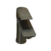 China Matte Black Waterfall Bathroom Faucet Single Handle 59-63% Brass Construction with 3-Year Warranty for sale