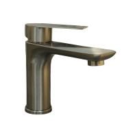 China Matte Black Waterfall Bathroom Faucet Single Handle 59-63% Brass Construction with 3-Year Warranty for sale