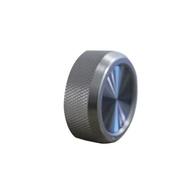 China Contemporary Knurled Control Knob for Kitchen Appliances - Aluminium Alloy Construction with 1-Year Warranty for sale