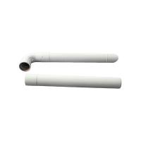 China Standard Aluminium Concentric Flue 100/60mm for Gas Boilers Stoves Water Heaters 75cm for sale