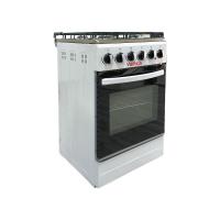 China 4 Burner Gas Oven with Convection Grill 1500W 220V Tempered Glass Rack for Home Use for sale