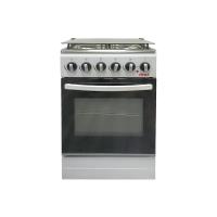 China 4 Burner Gas Oven with Convection Grill 1500W 220V Tempered Glass Rack for Home Use for sale