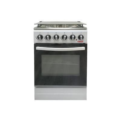 China 4 Burner Gas Oven with Convection Grill 1500W 220V Tempered Glass Rack for Home Use for sale