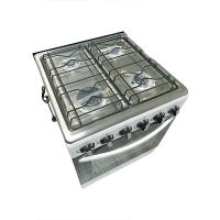 China 4 Burner Gas Oven with Convection Grill 1500W 220V Tempered Glass Rack for Home Use for sale