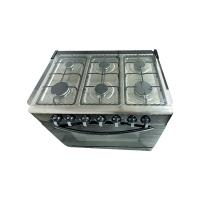 China 4-Burner Gas Oven with Convection System and Tempered Glass Rack - 1500W Power, Class A Efficiency for Home and RV Use for sale