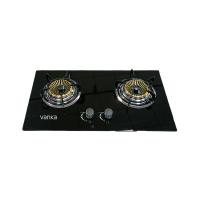 China Premium Tempered Glass LPG Gas Cooktop with 7mm Glass Panel and Dual Burner Design - 100,000 Units Monthly Capacity for sale
