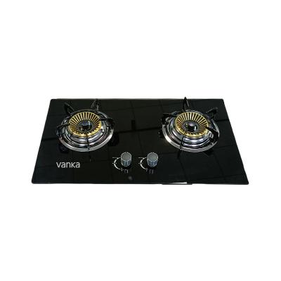 China Premium Tempered Glass LPG Gas Cooktop with 7mm Glass Panel and Dual Burner Design - 100,000 Units Monthly Capacity for sale
