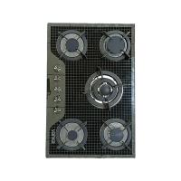China Built-in Gas Cooktop with 4 Burners and Tempered Glass Surface - 110/220V, 180W Power Rating for sale