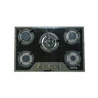 China Built-in Gas Cooktop with 4 Burners and Tempered Glass Surface - 110/220V, 180W Power Rating for sale