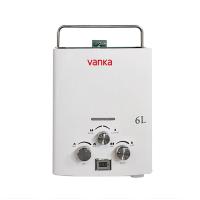 China 6L Portable Tankless Propane Water Heater with 12KW Heat Input and 0.015Mpa Low Pressure Start for Outdoor Camping for sale
