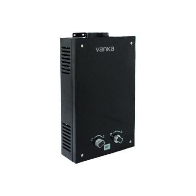 China 16L-24L Propane Tankless Gas Water Heater Tempered Glass Forced Exhaust 85% Efficiency for sale