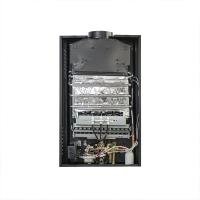 China 16L-24L Propane Tankless Gas Water Heater Tempered Glass Forced Exhaust 85% Efficiency for sale