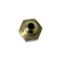 China Brass Gas Connector for Stovetop Natural Gas Pipe Threaded Straight Fitting 1/2 inch for sale