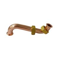 China Copper Pipe Connection Fittings and Elbows 1/2 3/4 Inch for Gas Water Heaters for sale