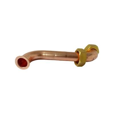 China Copper Pipe Connection Fittings and Elbows 1/2 3/4 Inch for Gas Water Heaters for sale