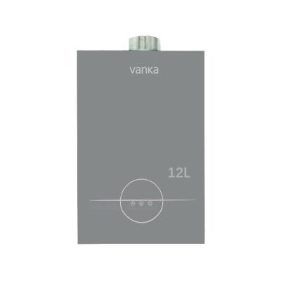 China 12L Smart Inverter Gas Water Heater Tankless Energy Efficient Multi Outlet Grade 1 for sale