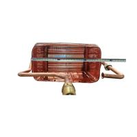 China Oxygen Free Copper Heat Exchanger for Gas Water Heater High Purity Corrosion Resistant 99.9% Copper Tube for sale