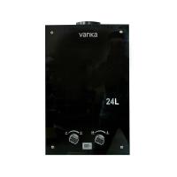 China 16L-24L Propane Tankless Gas Water Heater Tempered Glass Forced Exhaust 220V for sale