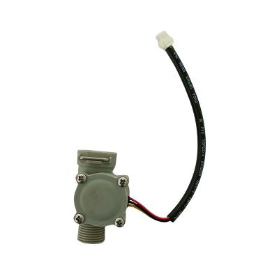 China Durable Plastic Flow Sensor Switch for Heating and Pumping Systems 5V-24V for sale