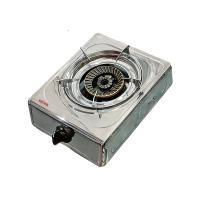 China Stainless Steel Single Burner Gas Stove with 1 Burner and LPG/Natural Gas Compatibility for Kitchen and Outdoor Cooking for sale