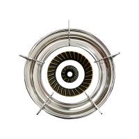 China Stainless Steel Single Burner Gas Stove with 1 Burner and LPG/Natural Gas Compatibility for Kitchen and Outdoor Cooking for sale