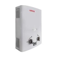 China 6L Portable Dual-Knob Direct-Exhaust Natural Gas Water Heater for Camping RV Outdoor Shower 2000Pa for sale