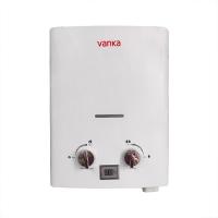China 6L Portable Dual-Knob Direct-Exhaust Natural Gas Water Heater for Camping RV Outdoor Shower 2000Pa for sale