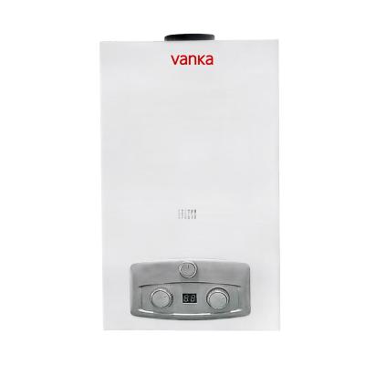 China 8L-18L Indoor Flue Type Gas Water Heater LPG NG Wall Mounted Instant Hot Water for sale