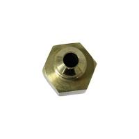 China Straight Brass Fitting Gas Pipe Connector Stovetop Use for sale