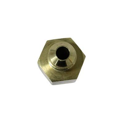 China Straight Brass Fitting Gas Pipe Connector Stovetop Use for sale