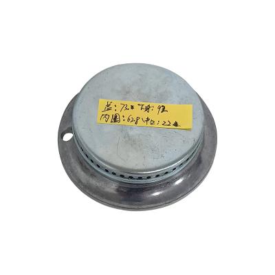 China Gas Stove Cast Iron Burner Cap 80mm 100mm Round High Temperature Resistant for sale