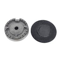 China Cast Iron Gas Stove Burner Cap Set 80-120mm for NG LPG Stoves 5mm Thick for sale