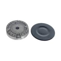 China Cast Iron Gas Stove Burner Cap Set 80-120mm for NG LPG Stoves 5mm Thick for sale