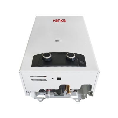 China 6L LPG Tankless Flue Gas Water Heater Instant Heating for Home Shower 2800 Pa for sale