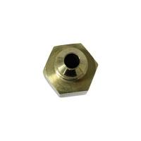 China Brass Straight Connector Gas Pipe Fitting for Kitchen Stove for sale