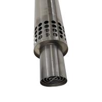 China Stainless Steel Flue Exhaust Pipe 80mm 100mm 130mm High Temperature 600C Corrosion Resistant for sale