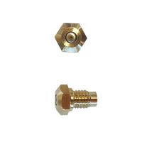 China Custom Brass Gas Nozzle for LPG Natural Gas Water Heaters M6 M8 M10 for sale