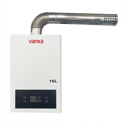 China Constant Temperature Water Heater 12-16 L/min 30°C-60°C Built-in Booster Pump 0.02 MPa Start-up for sale