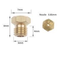 China Precision Gas Burner Nozzle 0.15-0.96mm High Efficiency 220V for Fuel Atomization for sale