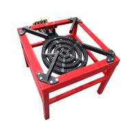 China Industrial Grade 25kW Double Burner Gas Stove with 65% Thermal Efficiency and CE/RoHS Certification for sale