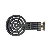 China Industrial Grade 25kW Double Burner Gas Stove with 65% Thermal Efficiency and CE/RoHS Certification for sale