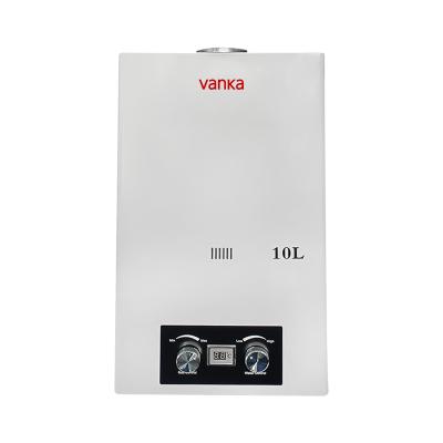 China 10L White Flue Water Heater Energy Saving Easy Install for sale
