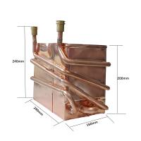 China Oxygen Free Brass Copper Heat Exchanger Replacement for Home Gas Water Heater 0.05-0.8 MPa for sale