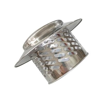 China Windproof Rainproof Gas Water Heater Vent Hood Wall Mount 60mm 100mm for sale