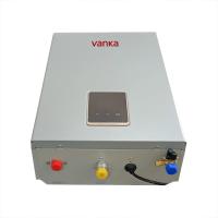 China Thermostatic Gas Water Heater 16L 24kW Stainless Steel Natural Gas LPG Wall Mounted for sale