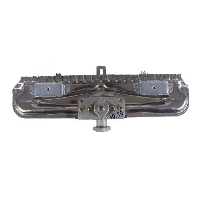 China 90mm 110mm Gas Water Heater Stainless Steel Fire Row Burner Assembly LPG NG for sale